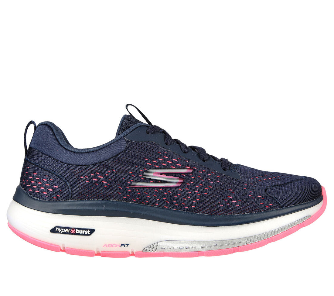 Skechers Women's 124933/NVHP GO WALK Workout Walker - Outpace Trainers ...